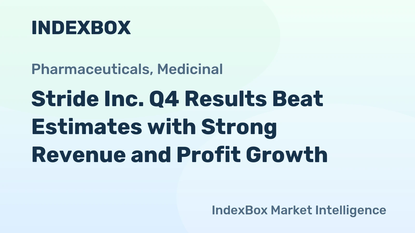 Stride Inc. Q4 Results Beat Estimates with Strong Revenue and Profit Growth