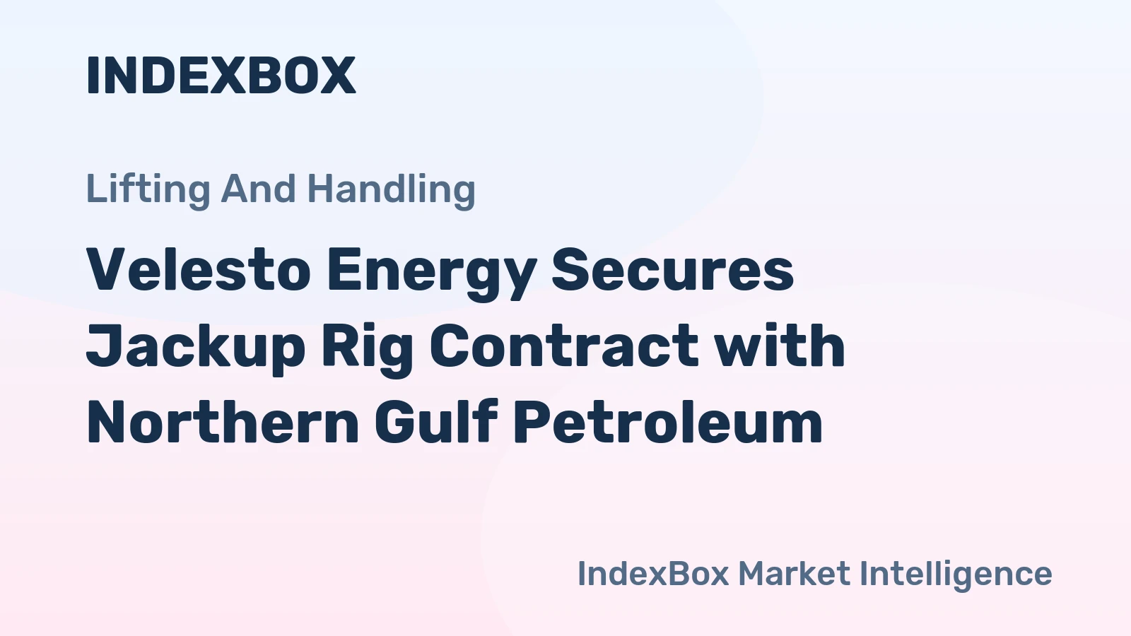 Velesto Energy Secures Jackup Rig Contract with Northern Gulf Petroleum