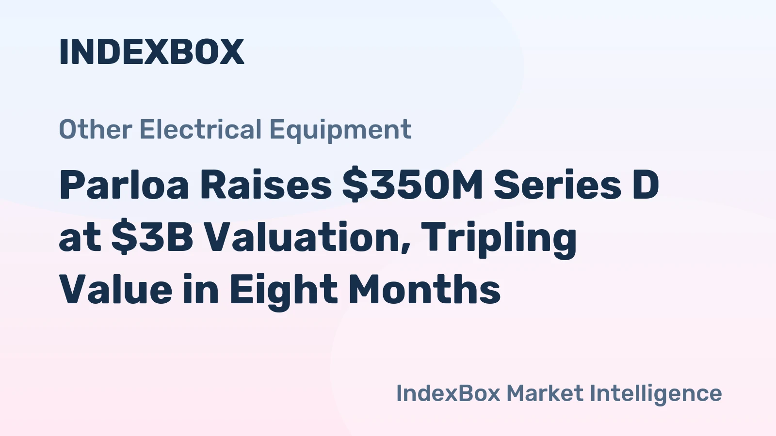 Parloa Raises $350M Series D at $3B Valuation, Tripling Value in Eight Months