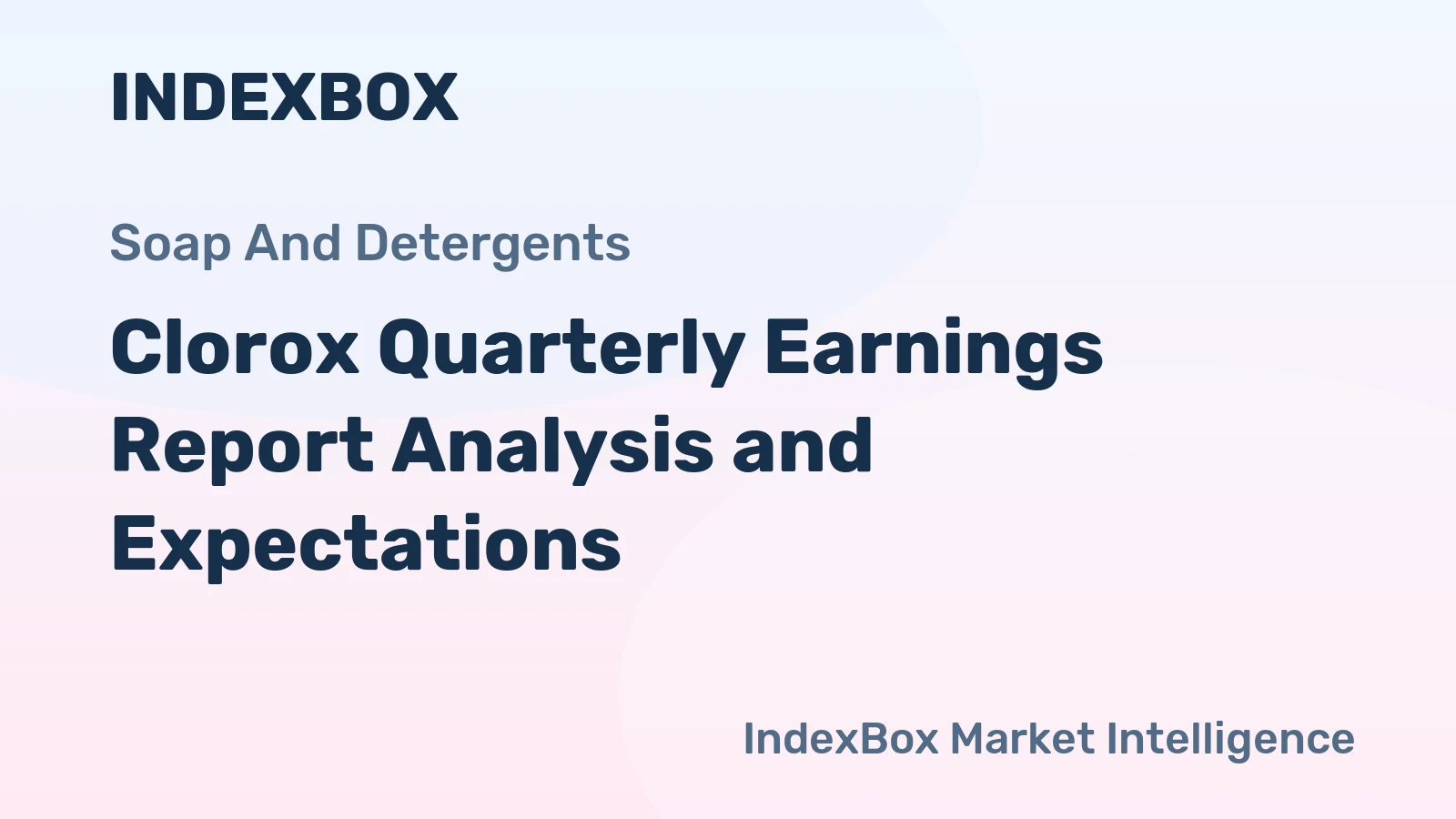 Clorox Quarterly Earnings Report Analysis and Expectations