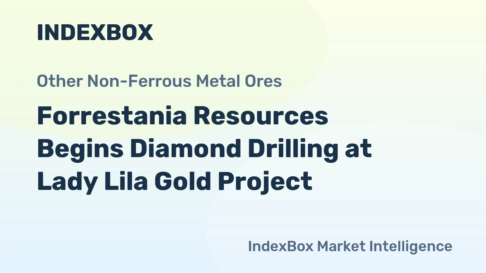 Forrestania Resources Begins Diamond Drilling at Lady Lila Gold Project