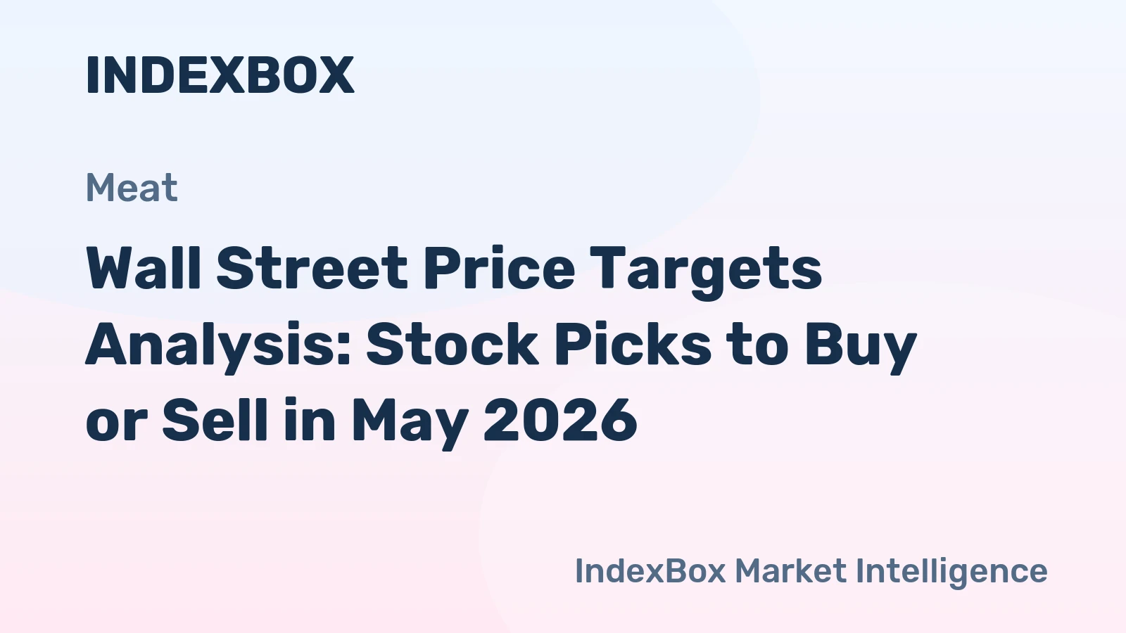 Wall Street Price Targets Analysis: Stock Picks to Buy or Sell in May 2026