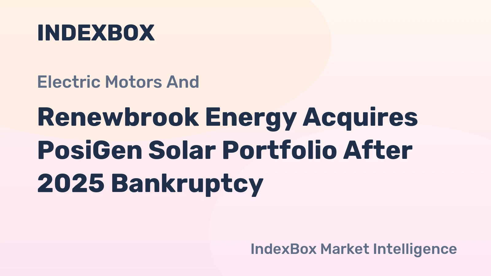 Renewbrook Energy Acquires PosiGen Solar Portfolio After 2025 Bankruptcy
