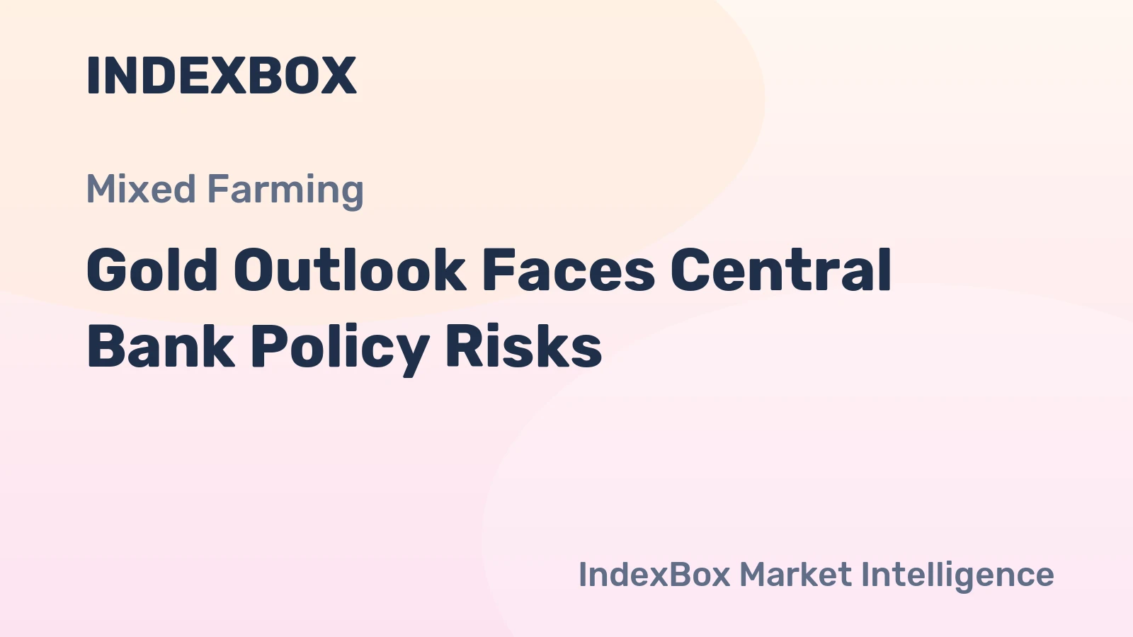 Gold Outlook Faces Central Bank Policy Risks