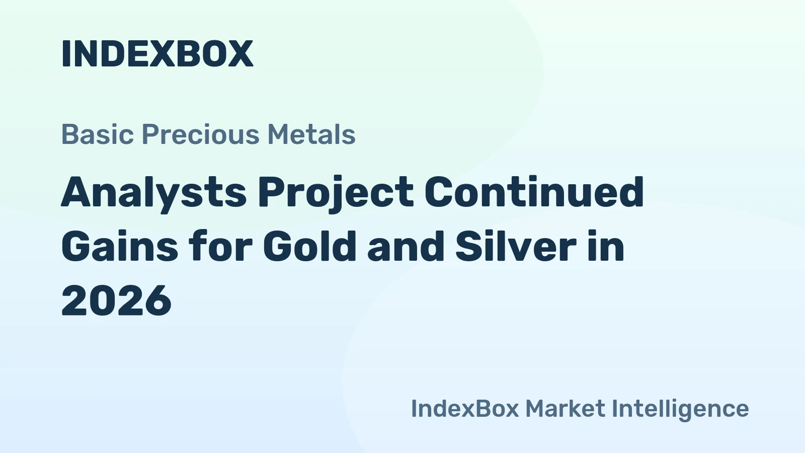 Analysts Project Continued Gains for Gold and Silver in 2026