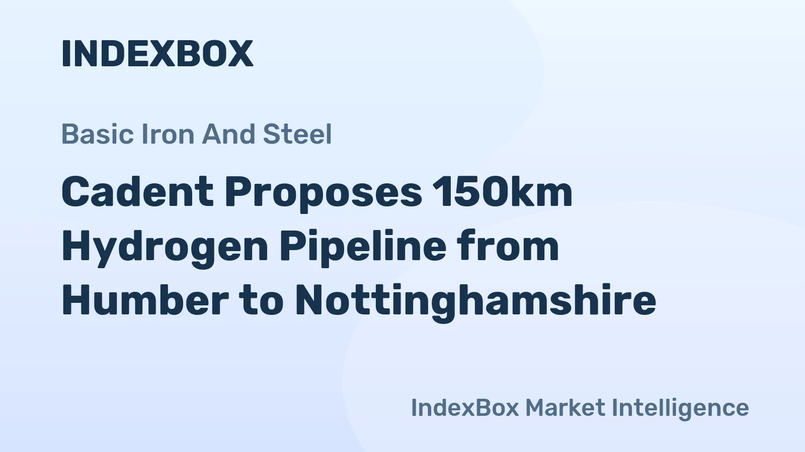 Cadent Proposes 150km Hydrogen Pipeline from Humber to Nottinghamshire