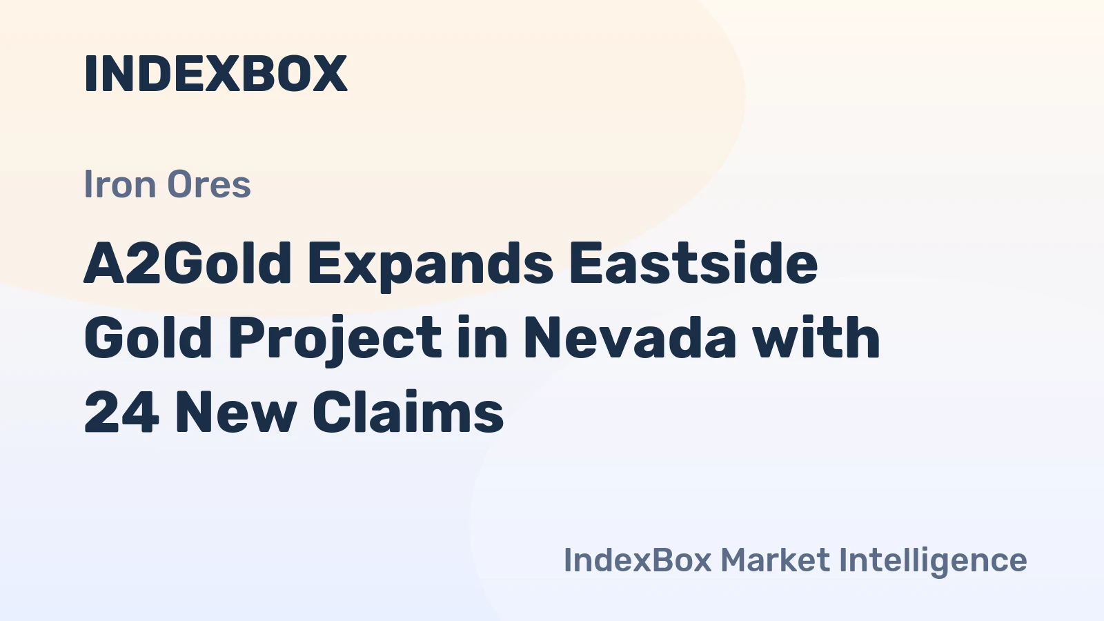 A2Gold Expands Eastside Gold Project in Nevada with 24 New Claims