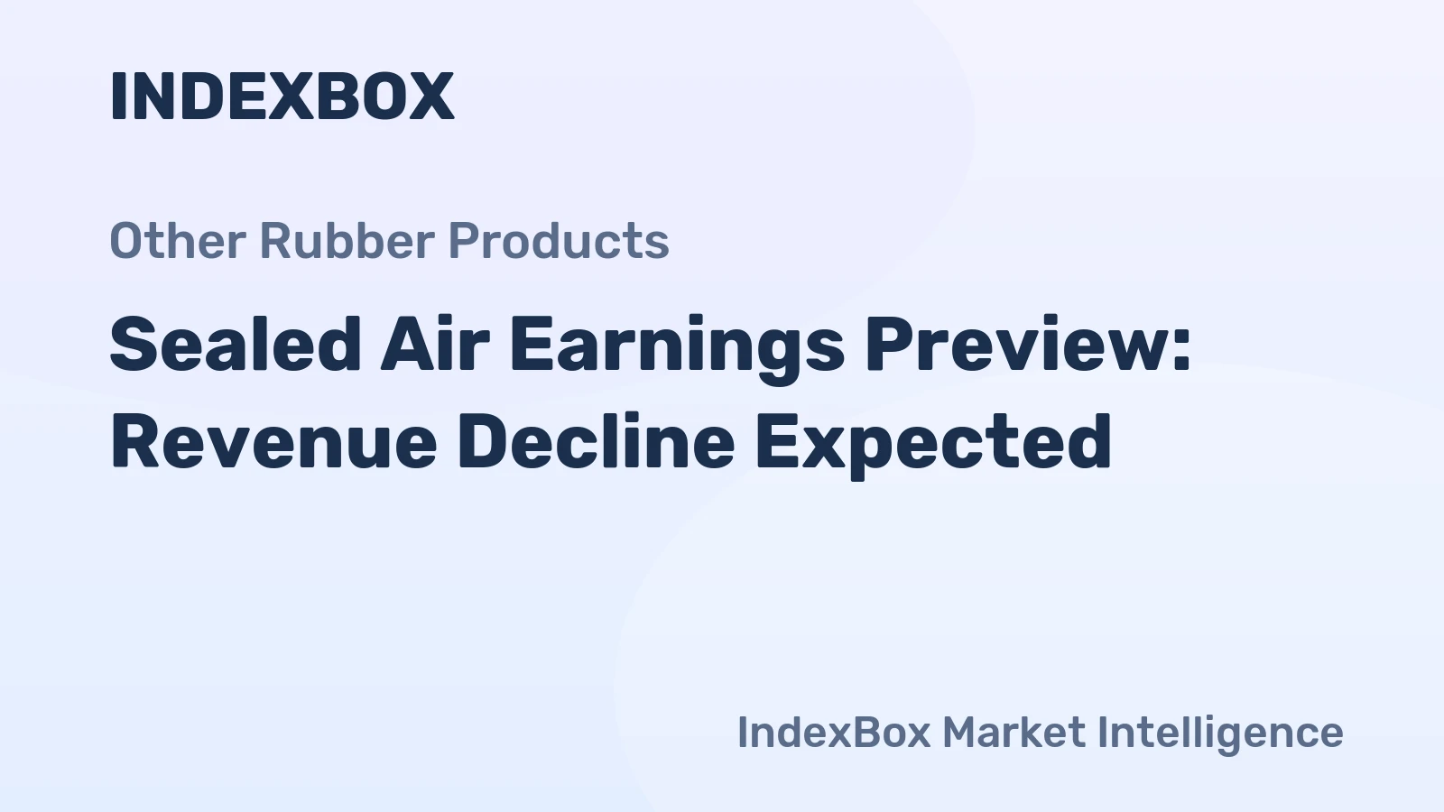 Sealed Air Earnings Preview: Revenue Decline Expected