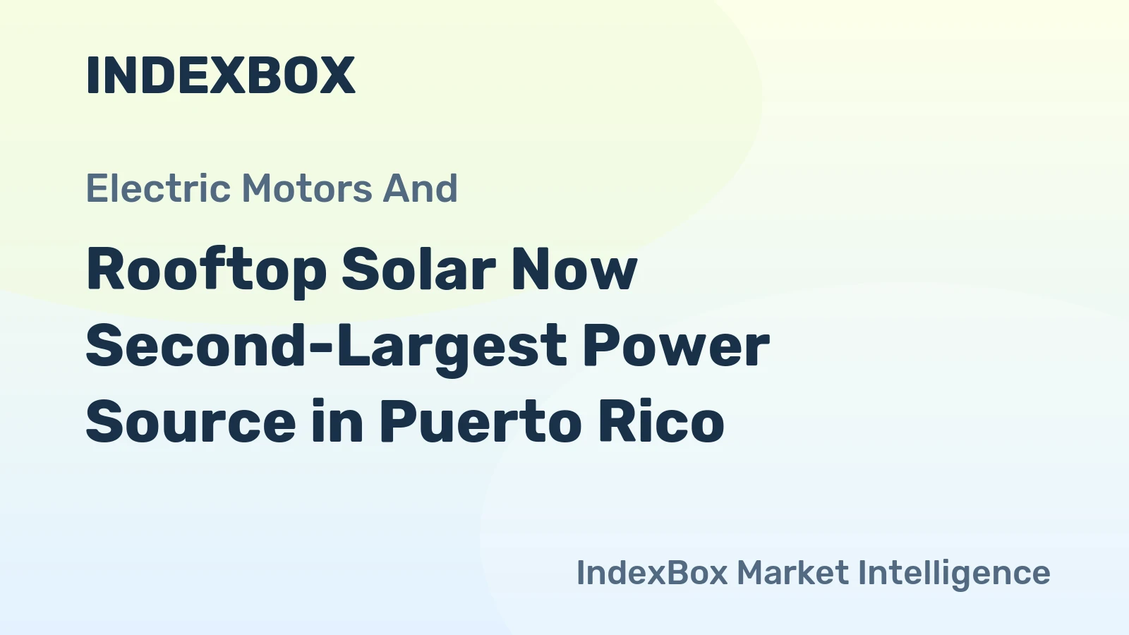 Rooftop Solar Now Second-Largest Power Source in Puerto Rico