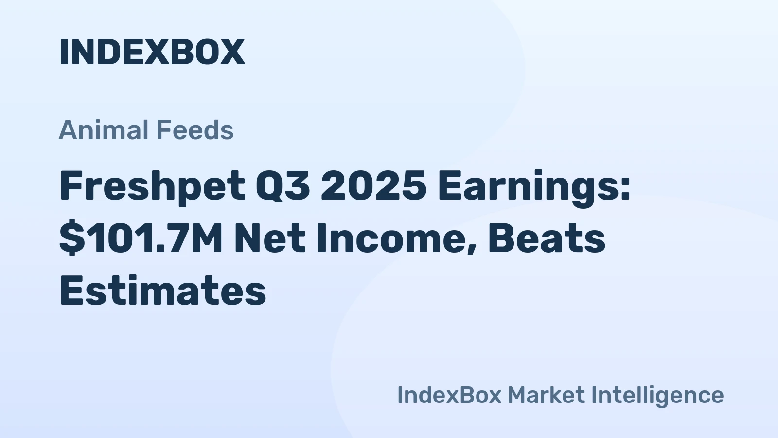 Freshpet Q3 2025 Earnings: $101.7M Net Income, Beats Estimates