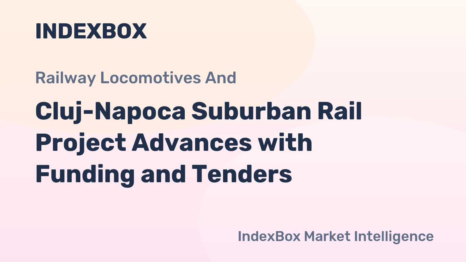 Cluj-Napoca Suburban Rail Project Advances with Funding and Tenders