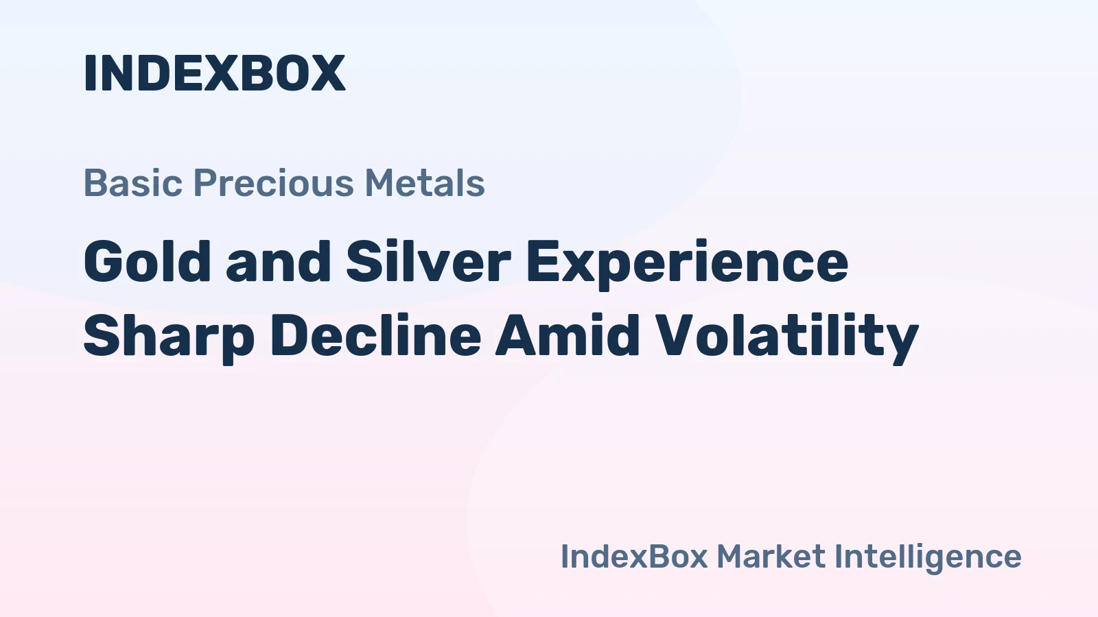 Gold and Silver Experience Sharp Decline Amid Volatility