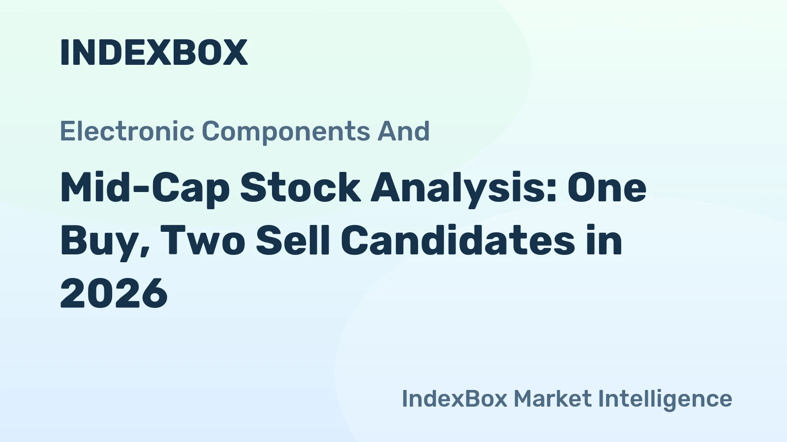 Mid-Cap Stock Analysis: One Buy, Two Sell Candidates in 2026