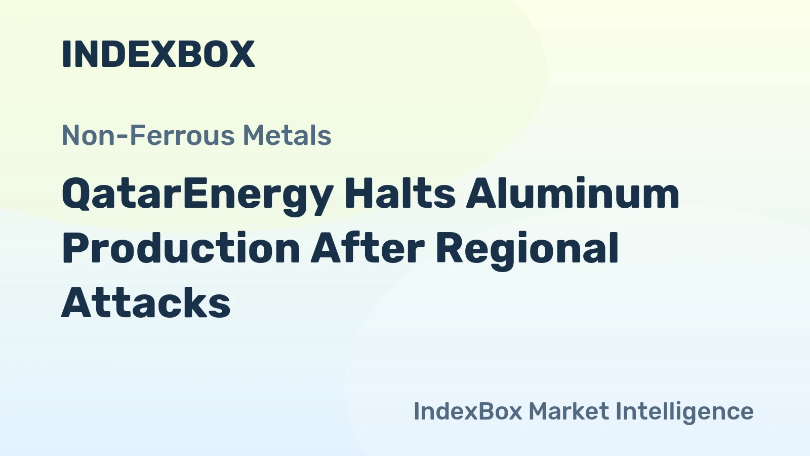 QatarEnergy Halts Aluminum Production After Regional Attacks