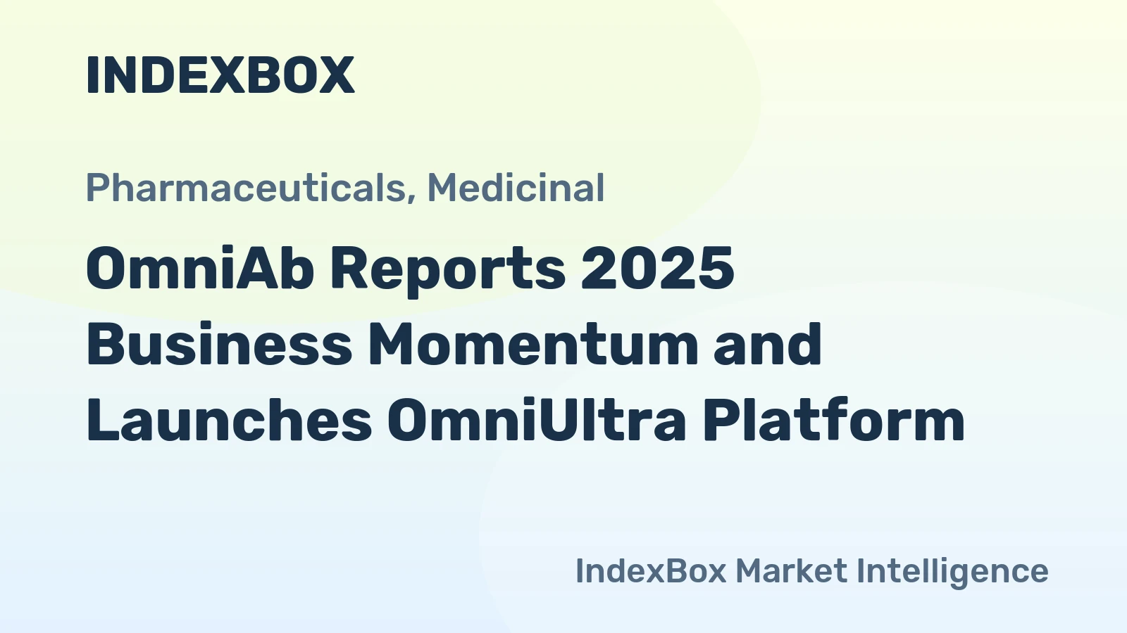 OmniAb Reports 2025 Business Momentum and Launches OmniUltra Platform