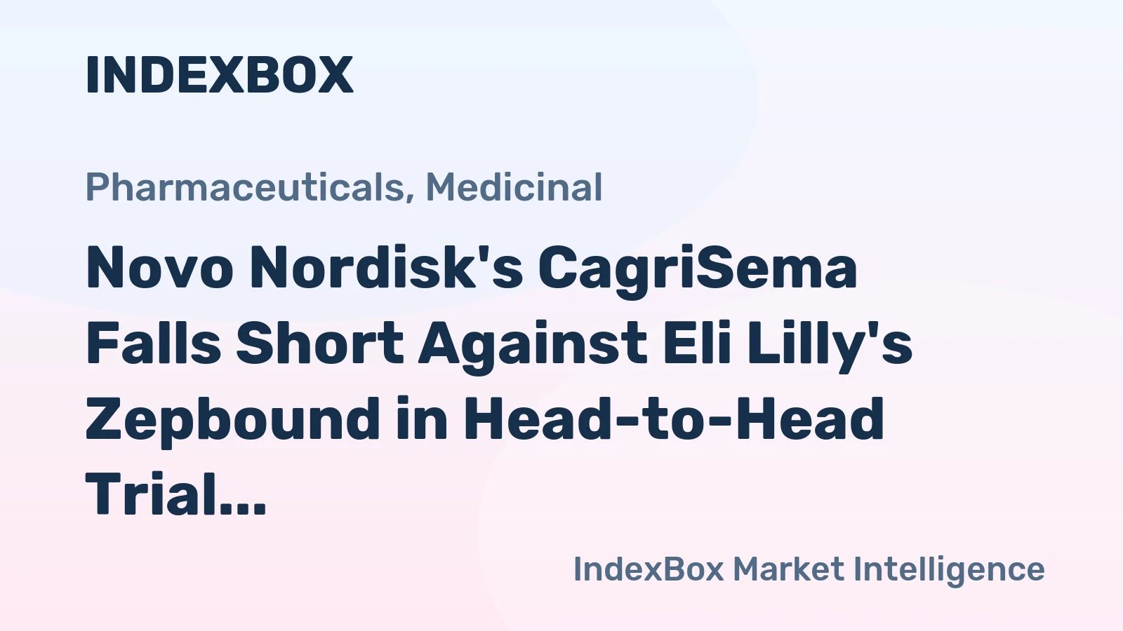 Novo Nordisk's CagriSema Falls Short Against Eli Lilly's Zepbound in Head-to-Head Trial
