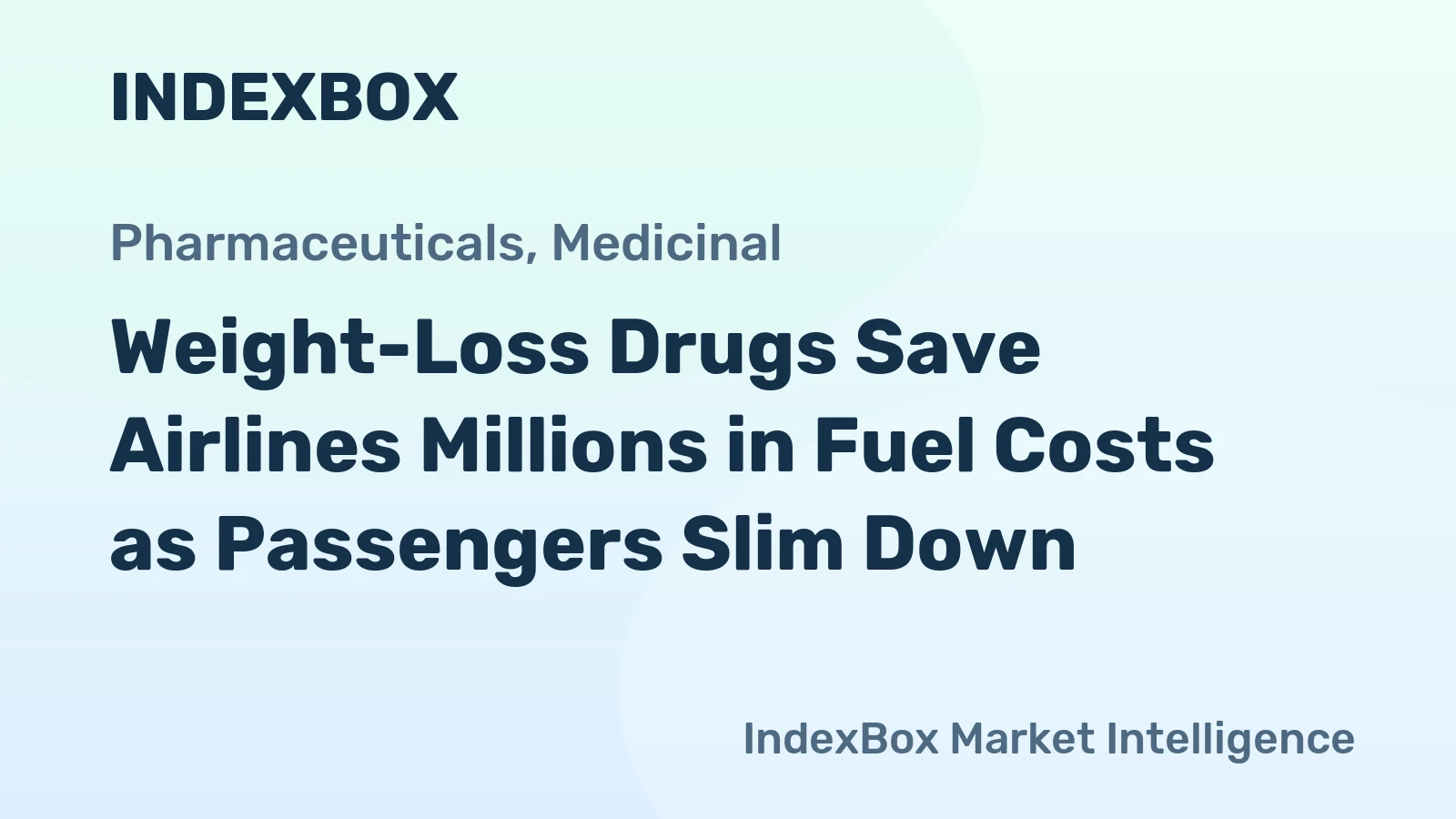 Weight-Loss Drugs Save Airlines Millions in Fuel Costs as Passengers Slim Down