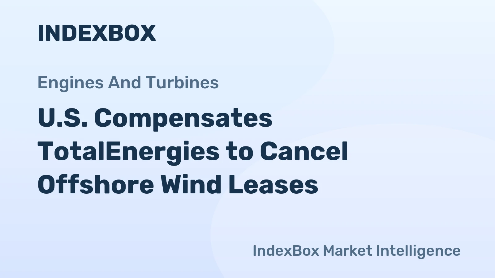 U.S. Compensates TotalEnergies to Cancel Offshore Wind Leases