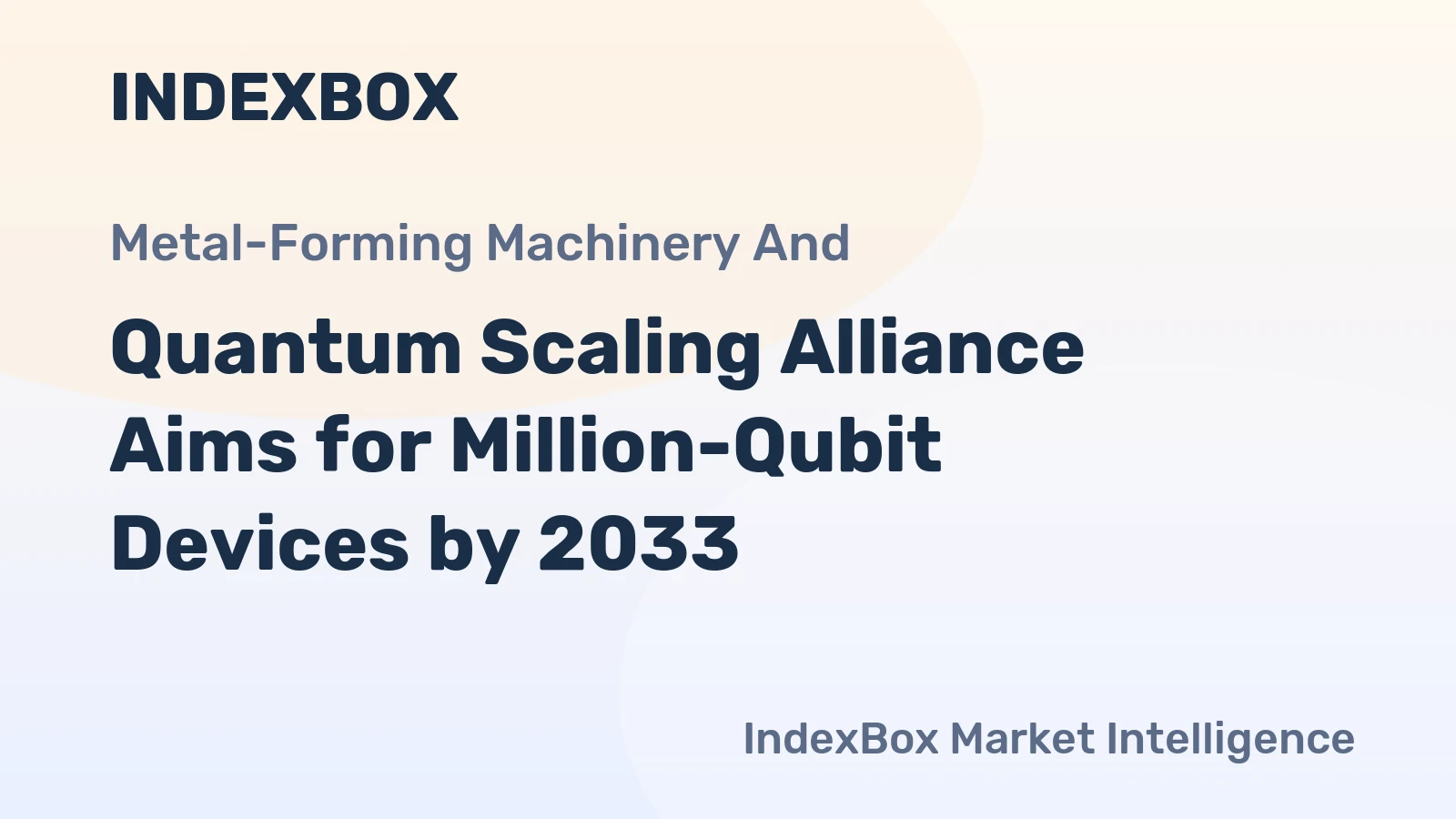 Quantum Scaling Alliance Aims for Million-Qubit Devices by 2033