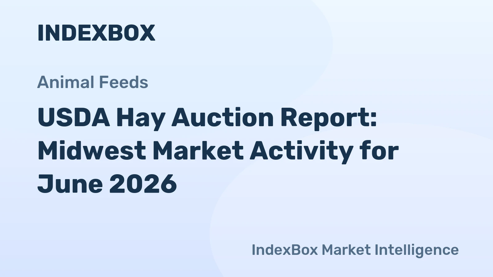 USDA Hay Auction Report: Midwest Market Activity for June 2026