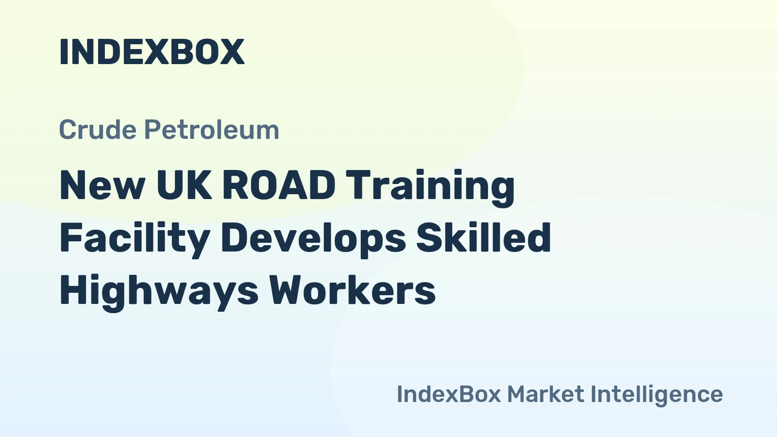 New UK ROAD Training Facility Develops Skilled Highways Workers