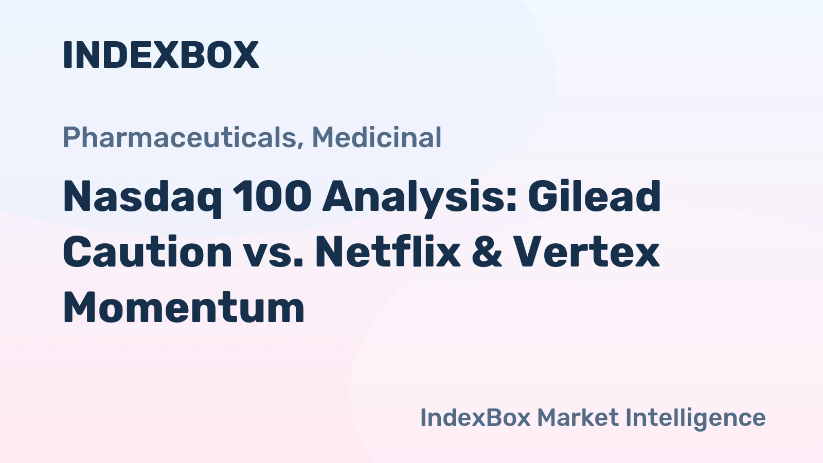 Nasdaq 100 Analysis: Gilead Caution vs. Netflix & Vertex Momentum