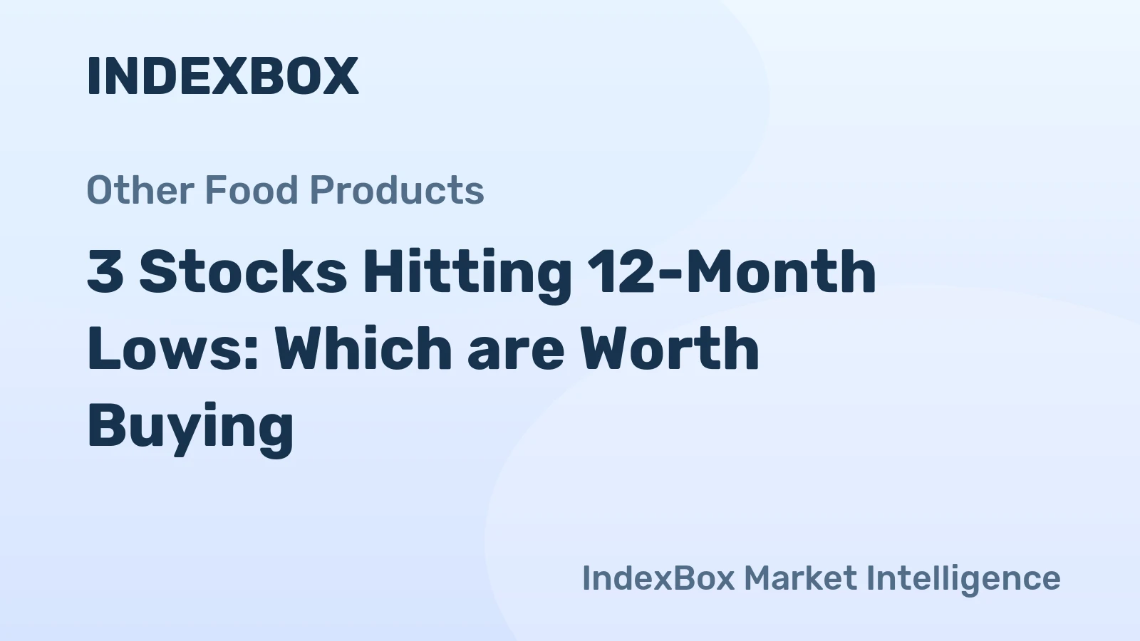 3 Stocks Hitting 12-Month Lows: Which are Worth Buying?