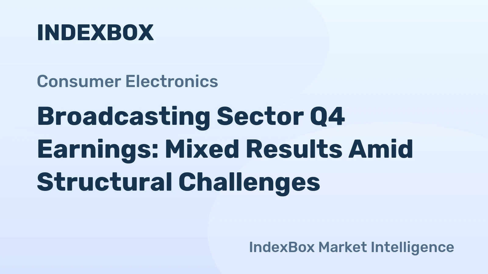Broadcasting Sector Q4 Earnings: Mixed Results Amid Structural Challenges