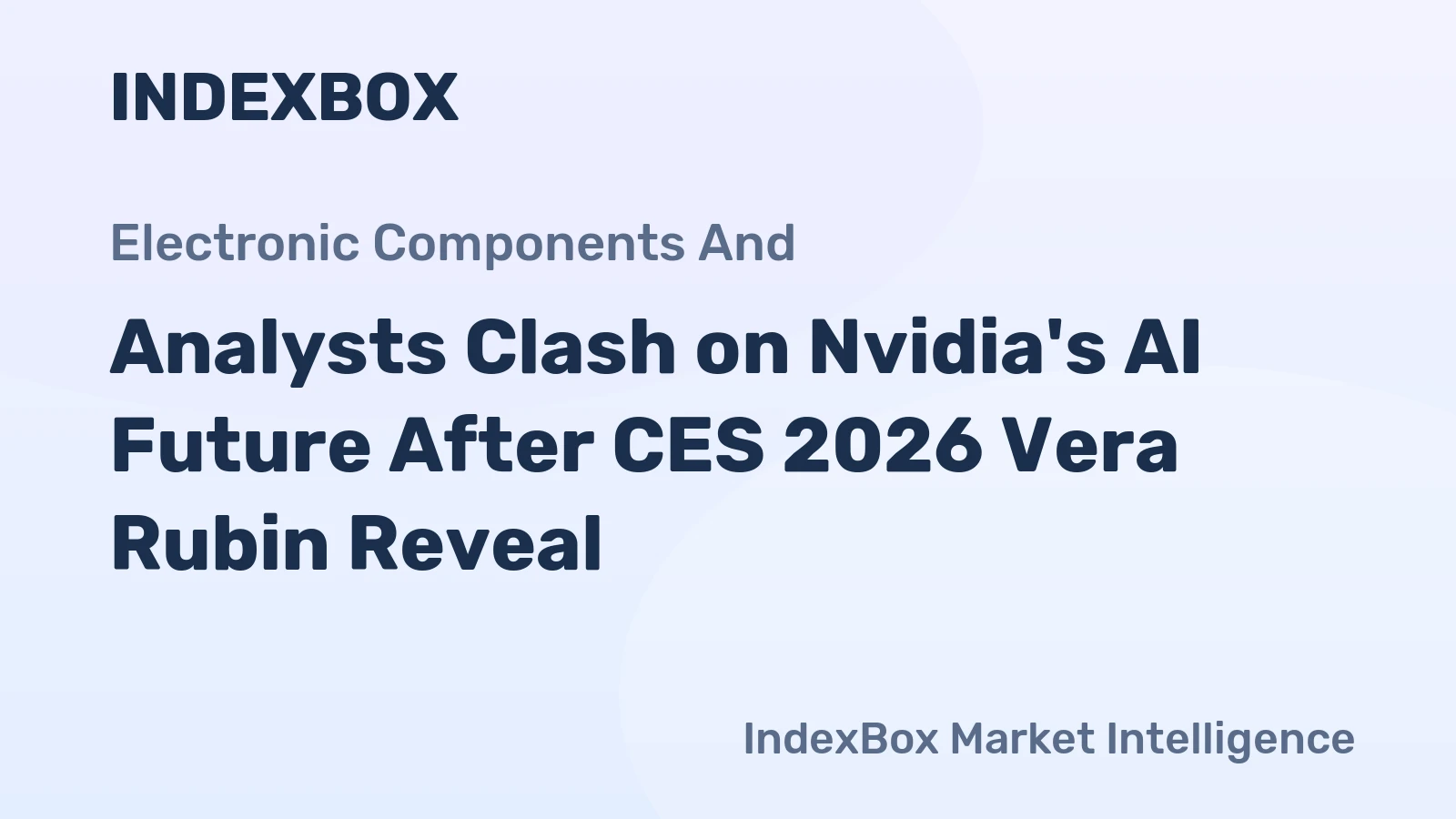 Analysts Clash on Nvidia's AI Future After CES 2026 Vera Rubin Reveal