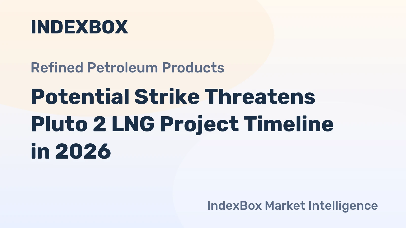 Potential Strike Threatens Pluto 2 LNG Project Timeline in 2026